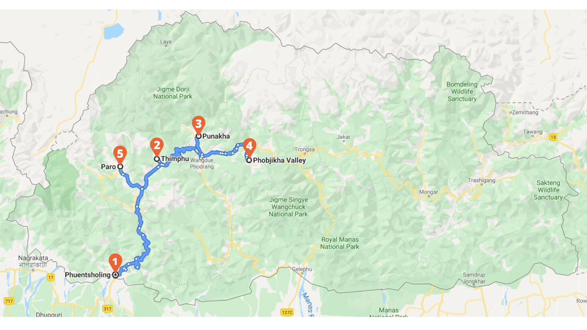 Bhutan Travel Itinerary for Budget Travelers | The Stupid Bear